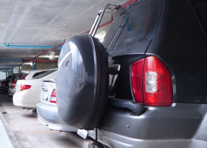 How to Open Spare Tire Cover on RAV4 Tire